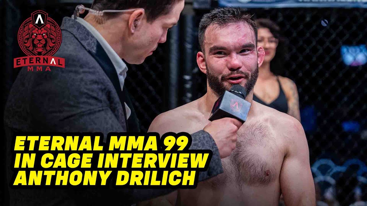 Eternal MMA 99: Anthony Drilich: In Cage Interview - YouTube