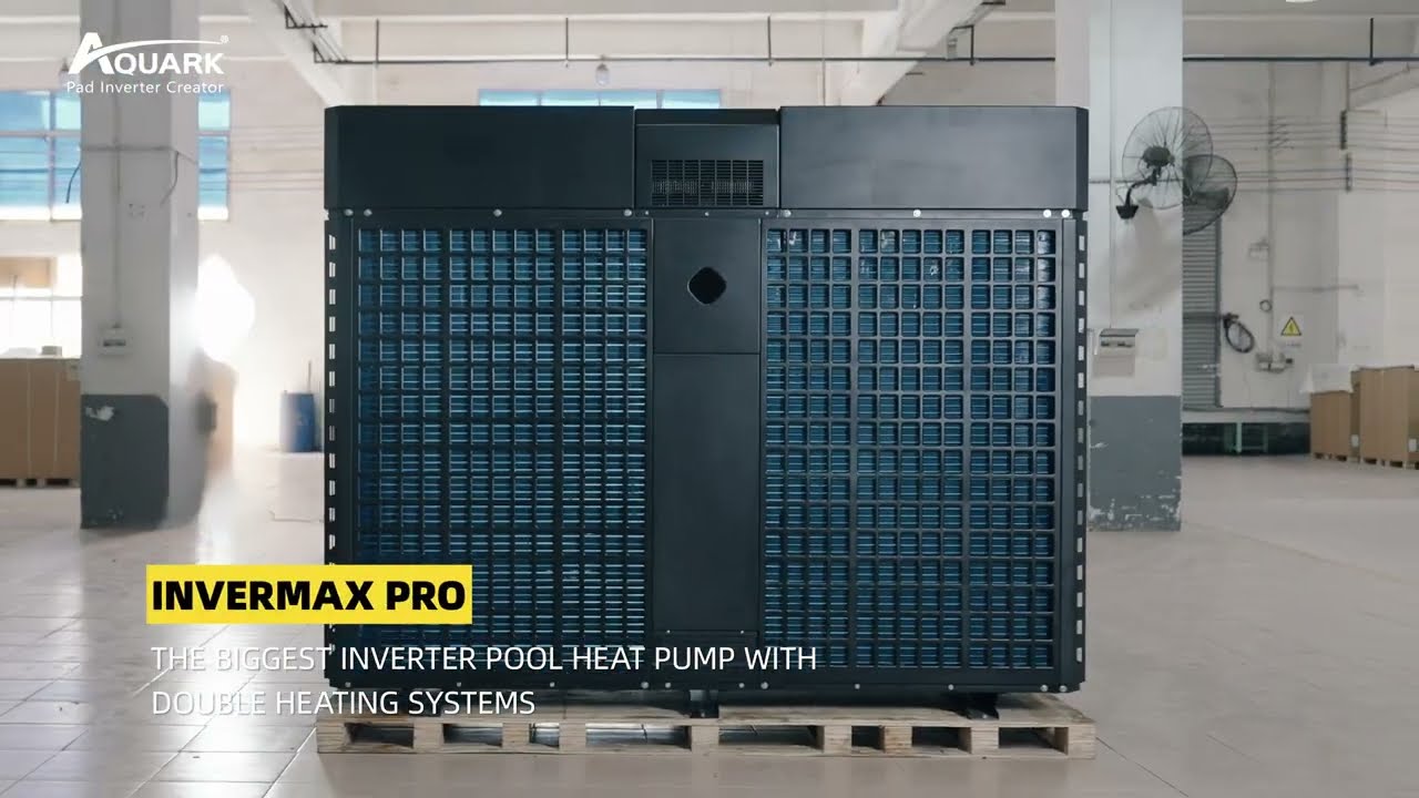 The world's biggest inverter pool heat pump InverMax Pro 252 kW from ...