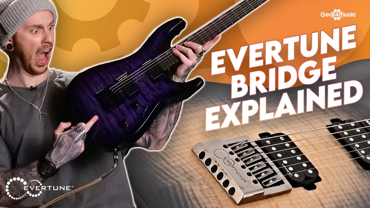 How to use an Evertune bridge | Pro guitar tips | Gear4music Guitars ...