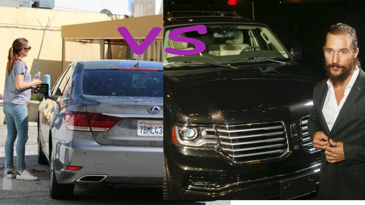 Jennifer garner cars vs Matthew mcconaughey cars (2018) - YouTube