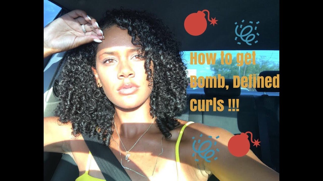 HOW TO GET BOMB DEFINED CURLS!!! - YouTube