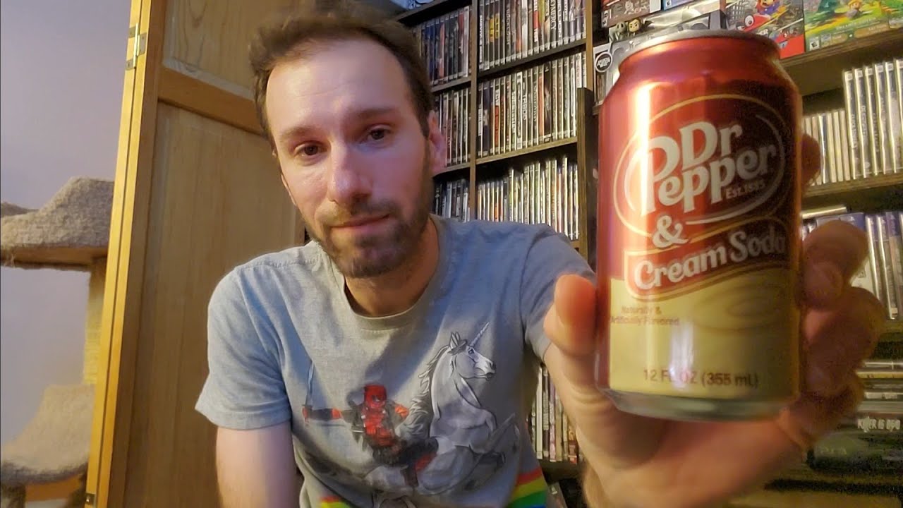 Dr. Pepper & Cream Soda Taste Test And Review - YouTube