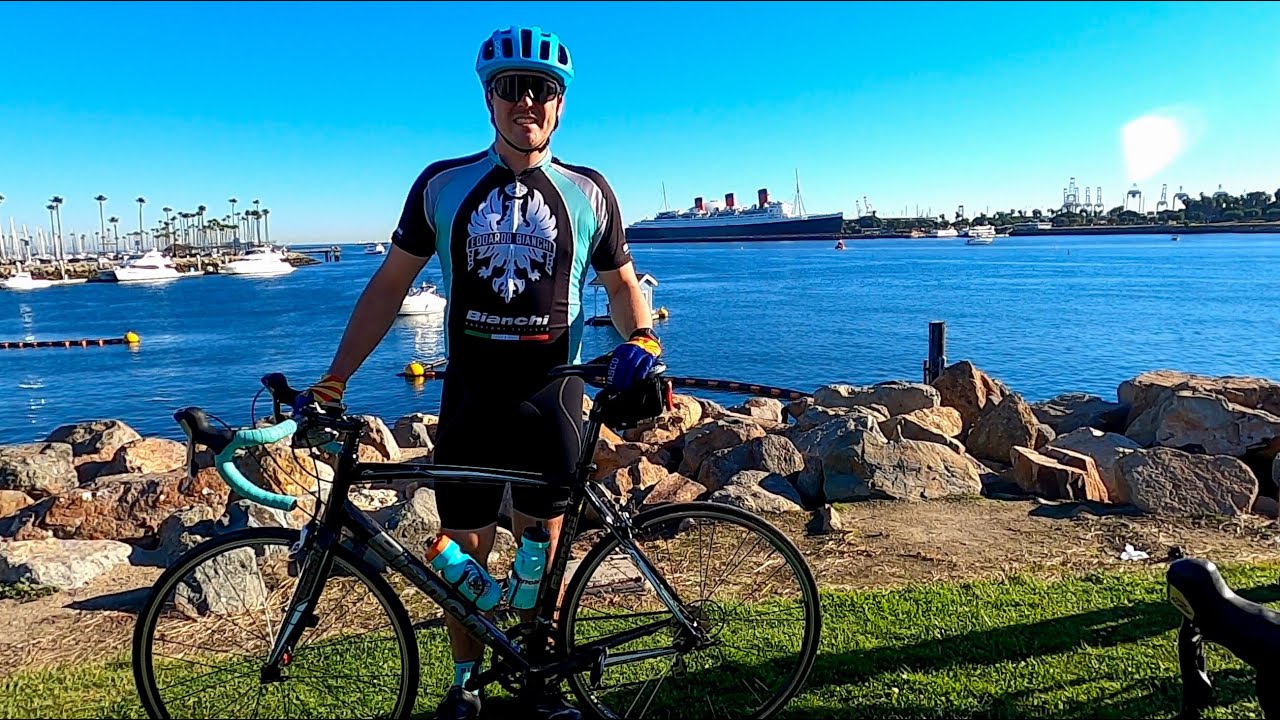 100 Mile Bike Ride through Los Angeles and Orange County - YouTube