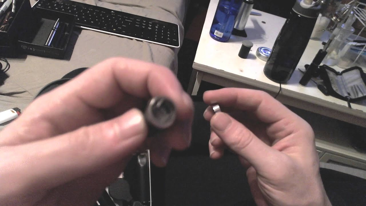 arizer solo vaporizer hash - YouTube