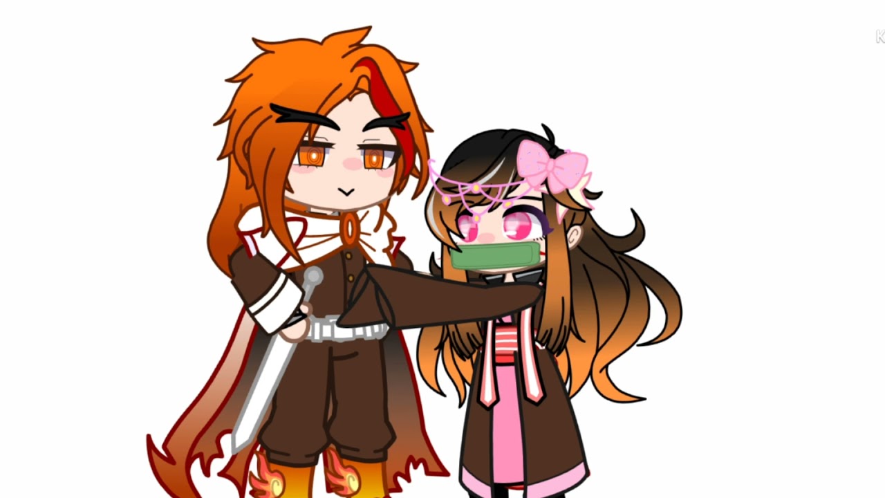 Nezuko Hugs all hashira||Demon slayer||Gacha Club||Inspired @Dangosaur ...