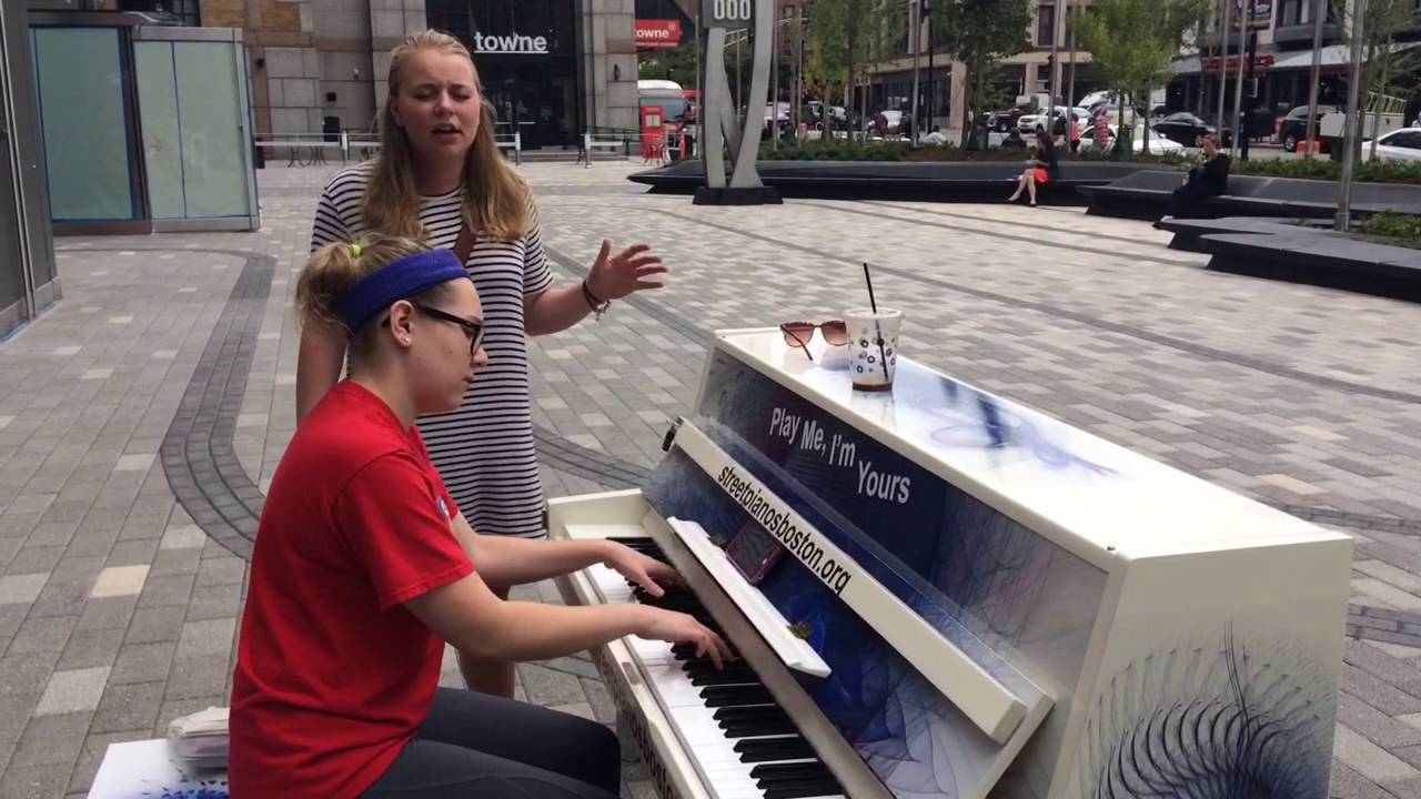 Street Piano Boston - YouTube