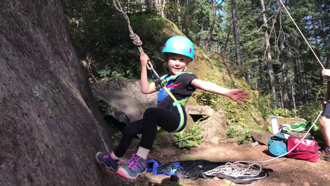 Rock Climbing at X Rock Lake Cushman! - YouTube