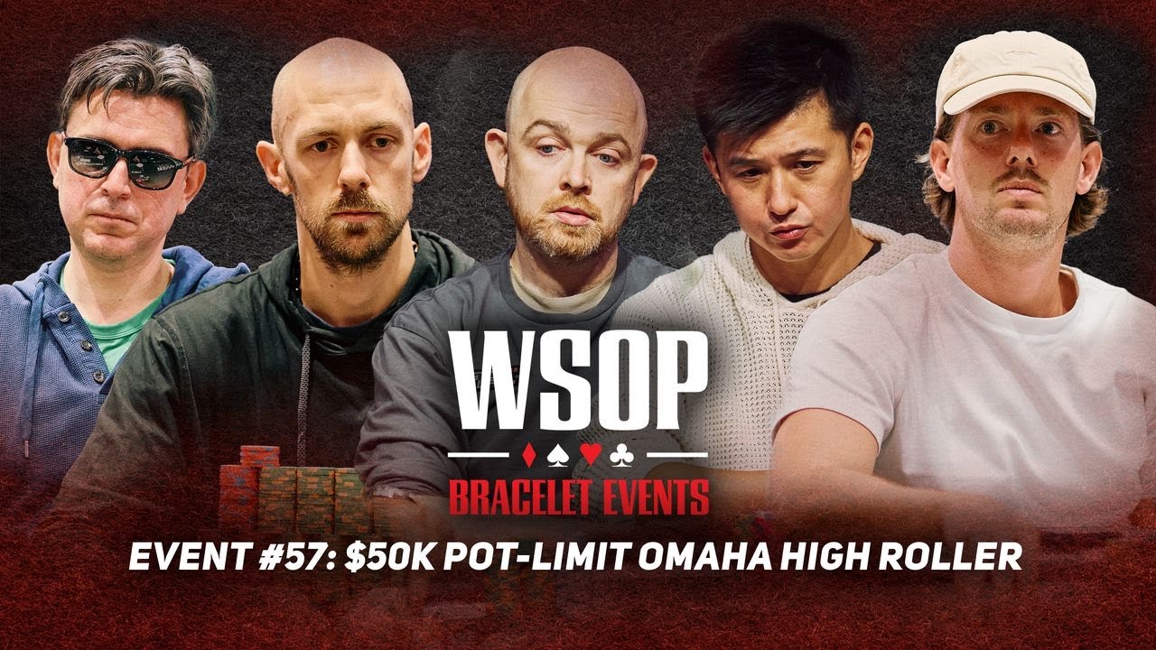 2025 WSOP $50K PLO High Roller Final Table with Stephen Chidwick ...
