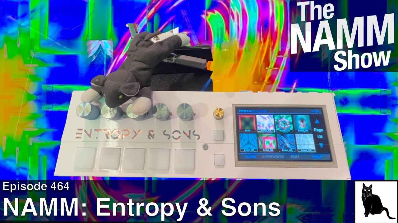 NAMM 2023: Entropy & Sons Recursion Studio (Video Synthesizer) - YouTube