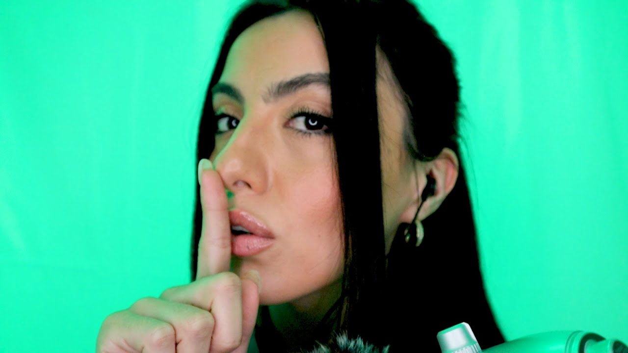 ASMR shushing sounds, personal attention, gentle hand movements, soft ...