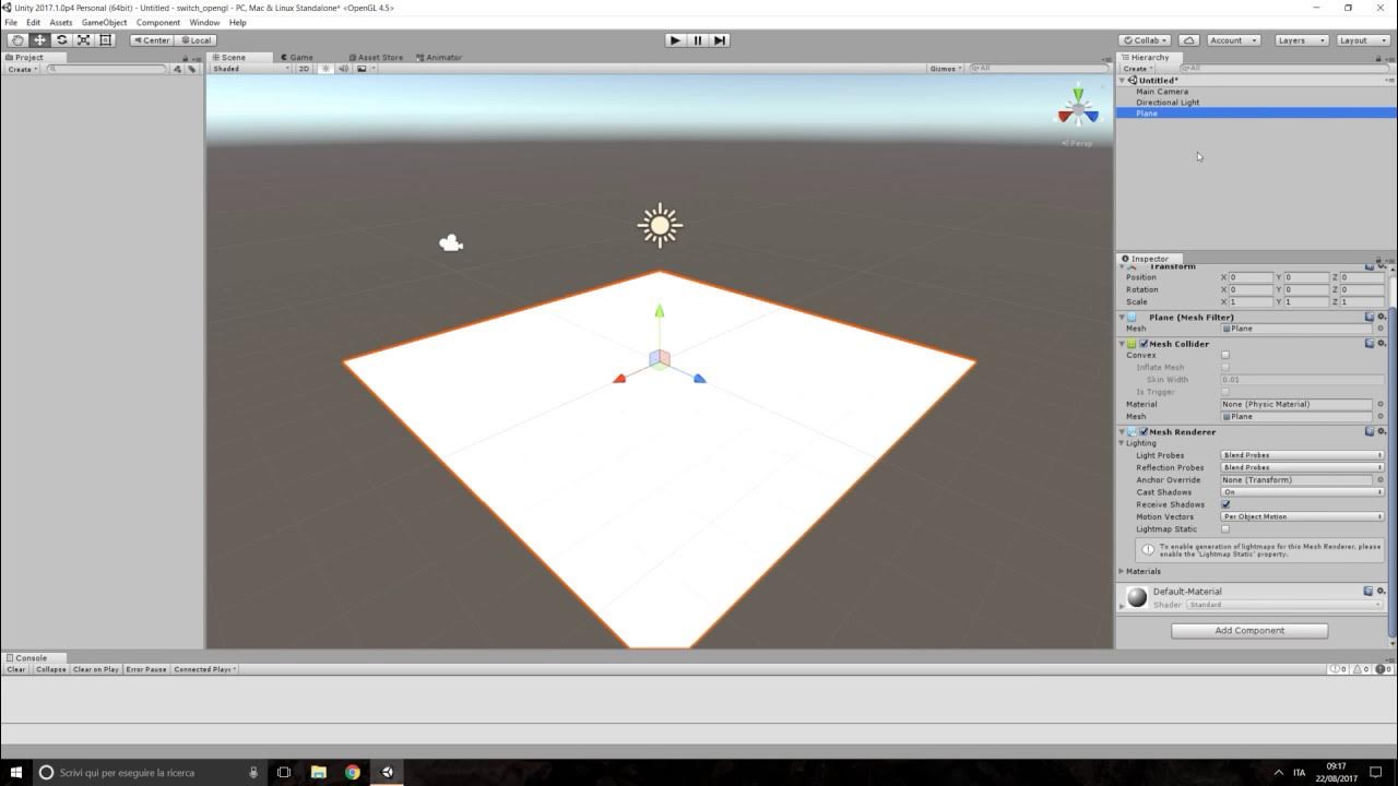 Unity 3D - Switch dx11 to OpenGL - YouTube
