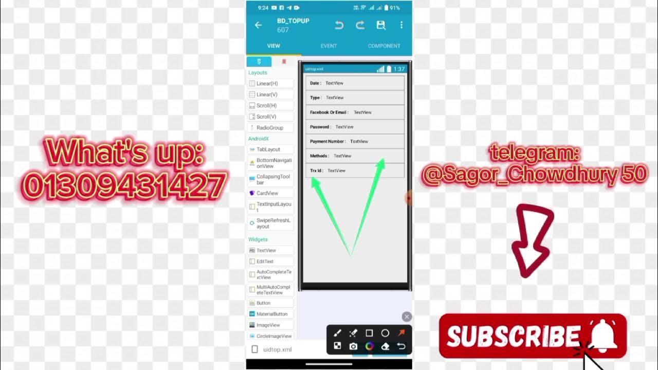 New TopUp Swb File Free| How To Make TopUp App Project | Swb File | Sketchware Pro # ...
