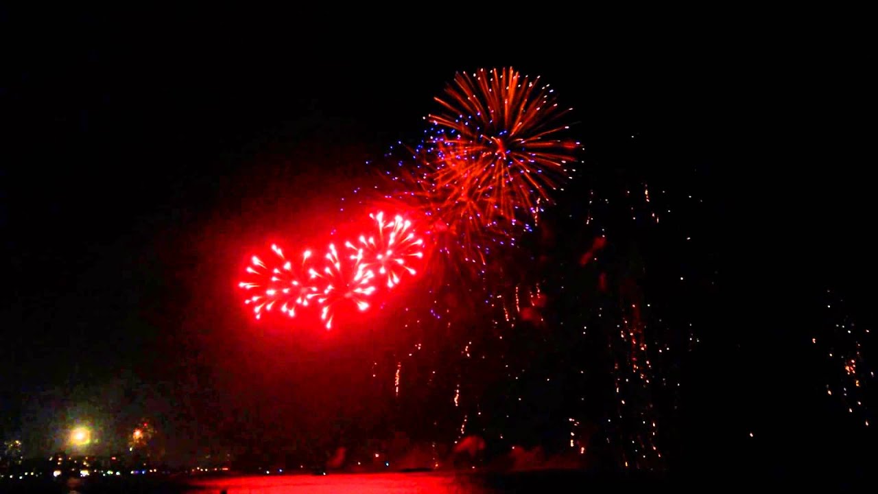 Fireworks Aruba New Year 2016 - YouTube
