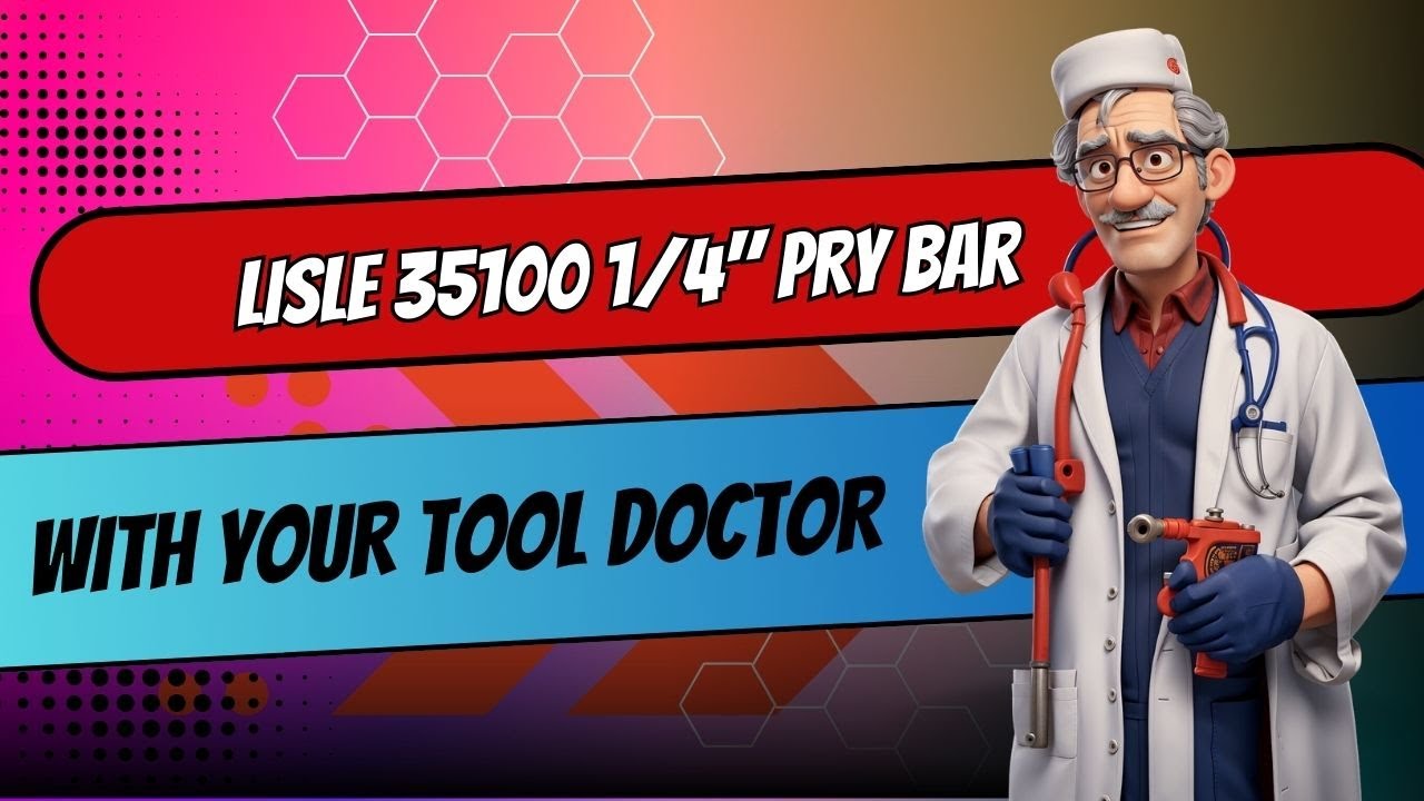 Lisle 35100 1/4" PRY BAR WITH STRIKE CAP - YouTube