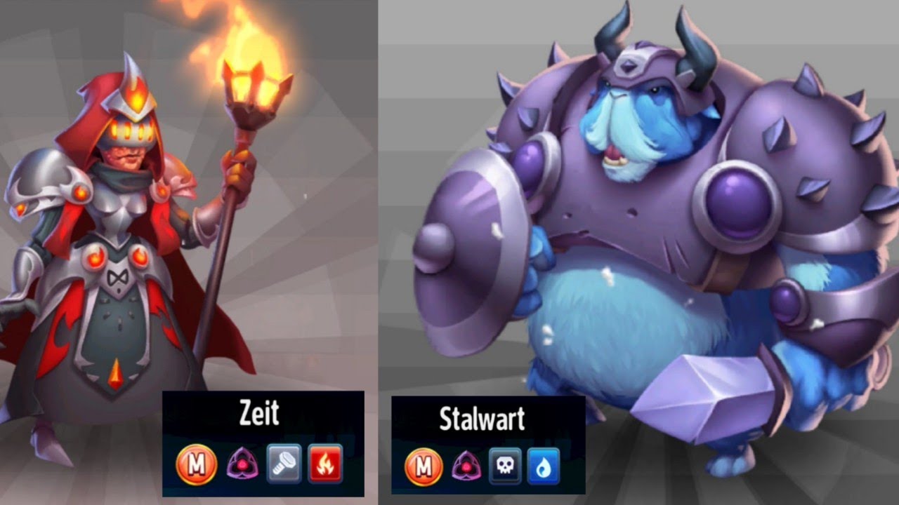 Monster Legends - Hatching Mythic Monsters Zeit And Stalwart - YouTube