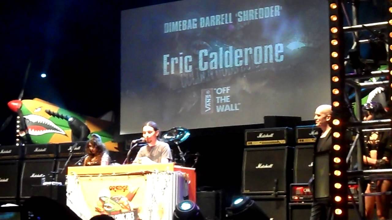 Eric Calderone golden gods - YouTube