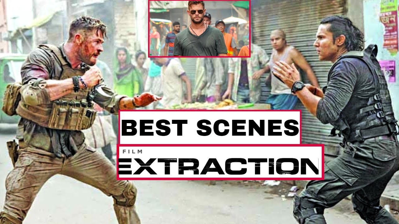 Extraction Movie - All Best Scenes | Crazy Fight Clips | Chris ...
