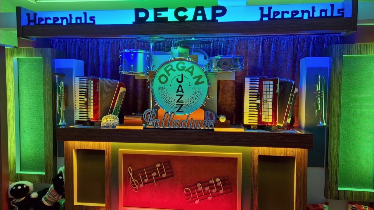 Albert Decap: Zwarte Lola. Decap Orgel De Palladium - YouTube