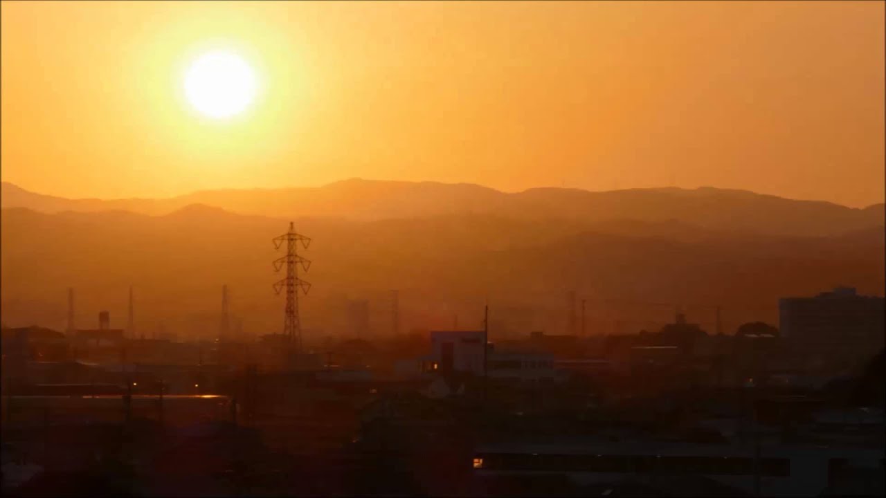 【タイムラプス】 Rising sun 24 Mar 2015 - YouTube