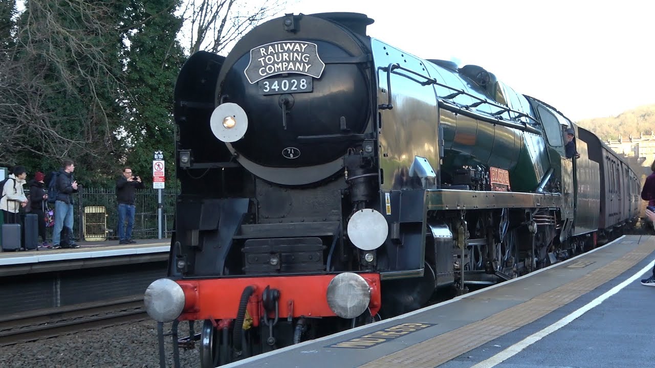 The Bath & Bristol Christmas Express - 34028 - 13/12/25 - YouTube