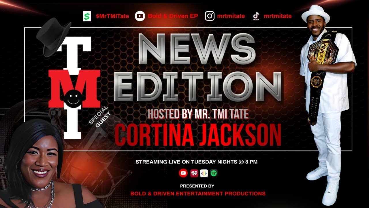 Special Guest Actress, Cortina Jackson! "TRENDING TOPICS!!!” - YouTube