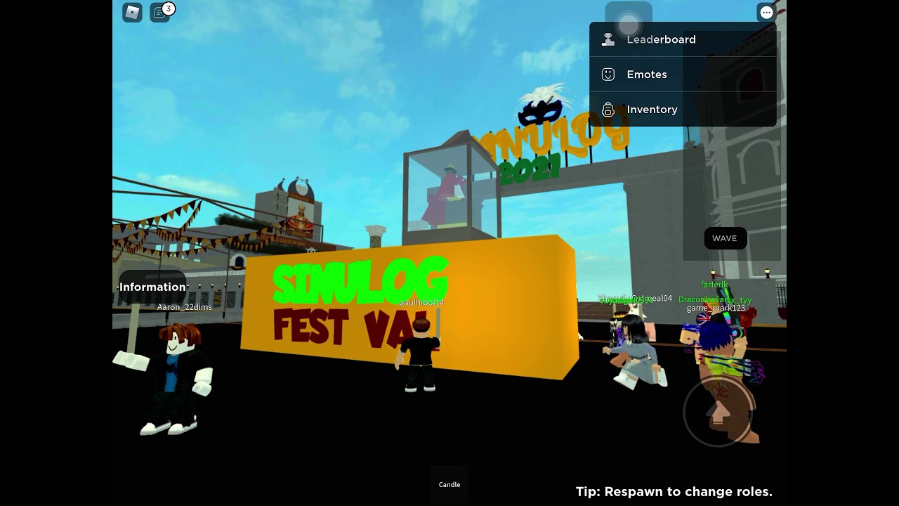 Sinulog feastival in roblox part 1 Like and subcribe - YouTube
