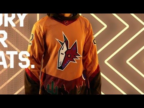 Arizona Coyotes 2022 Reverse Retro Jersey Reaction - YouTube