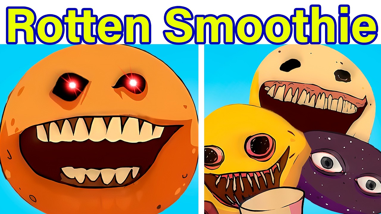 Friday Night Funkin' Vs Annoying Orange: The Amazing Grace | FNF Mod ...