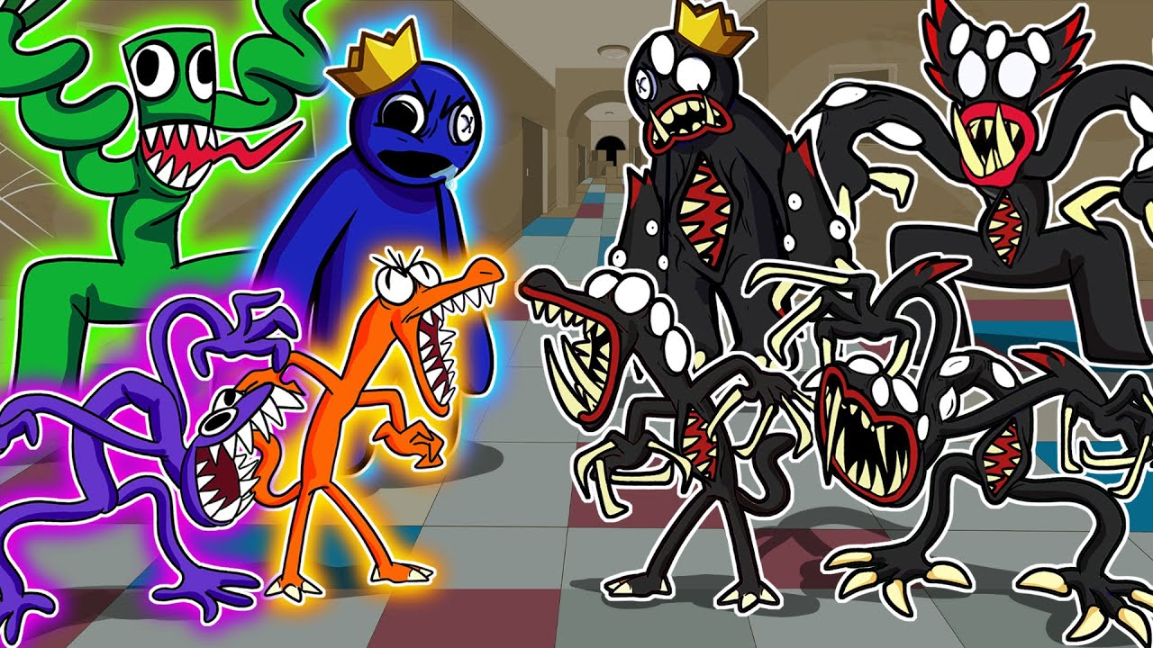 Rainbow Friends FUSION vs Killy Willy | FNF Animation Triple Trouble ...