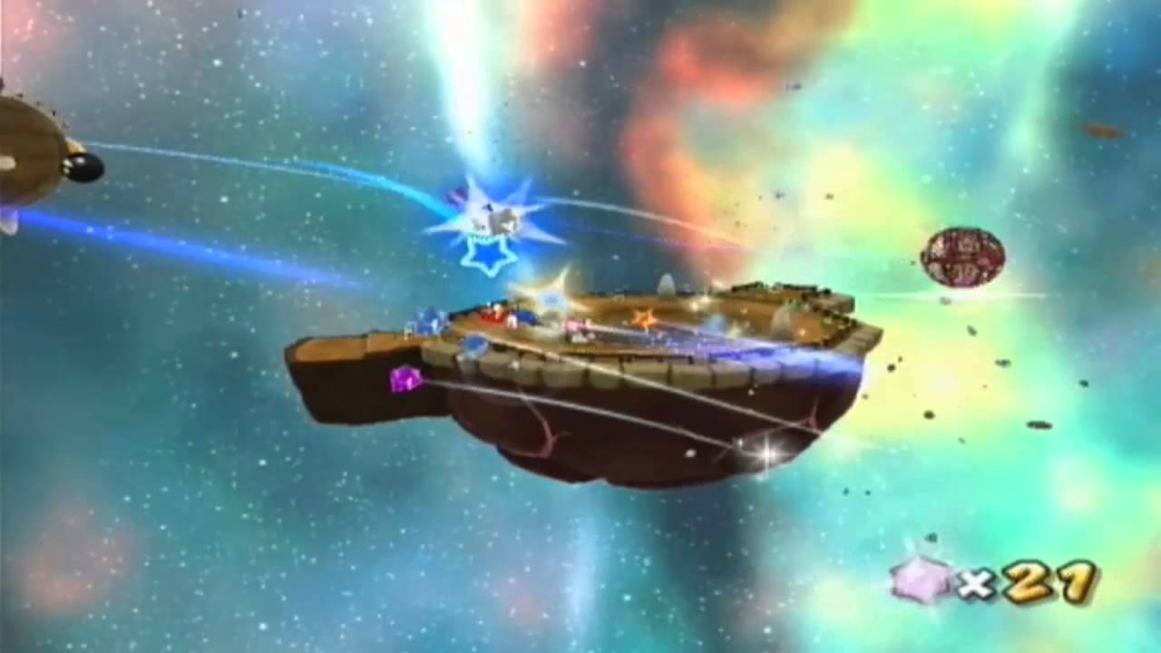 Super Mario Galaxy 2 - Bröselbrock-Galaxie - Rollodillo auf ...