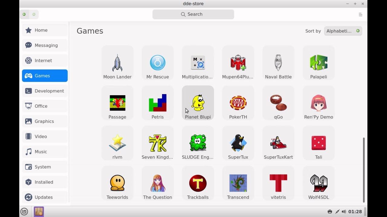 DDE Software Center For Debian And Ubuntu. - YouTube