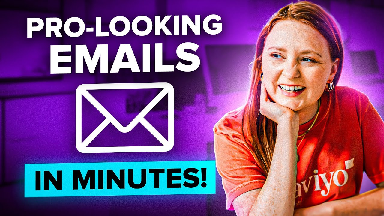 Easiest Way To Get Pro-Looking Emails Fast (Must Try!) - YouTube