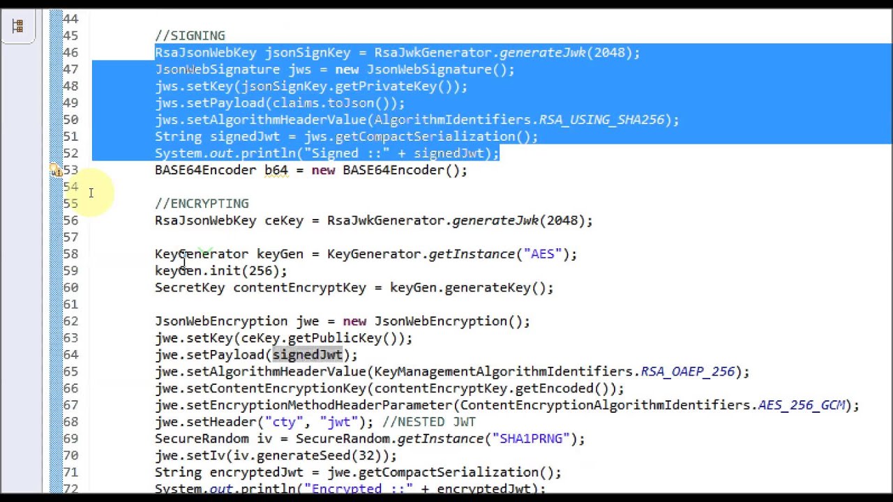 Nested Jwt Token Jwt4 Youtube