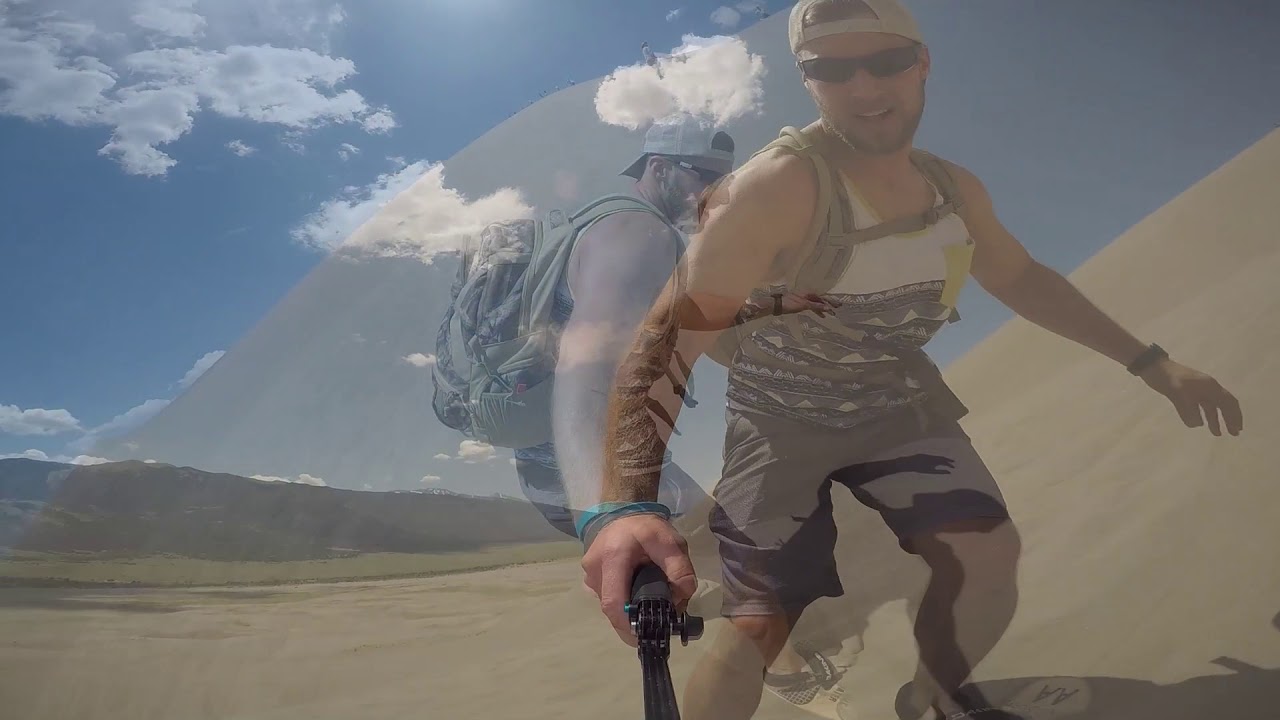 Sandboarding Great Sand Dunes National Park - YouTube