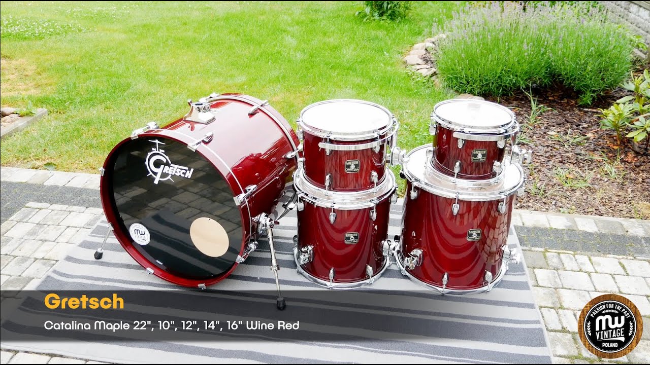 MW-Vintage.pl - Gretsch Catalina Maple 22", 10", 12", 14", 16" 4K Quick ...