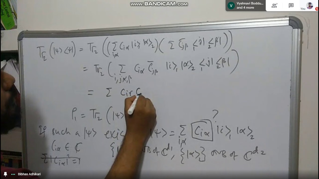 Partial trace and purification of quantum states - II - YouTube
