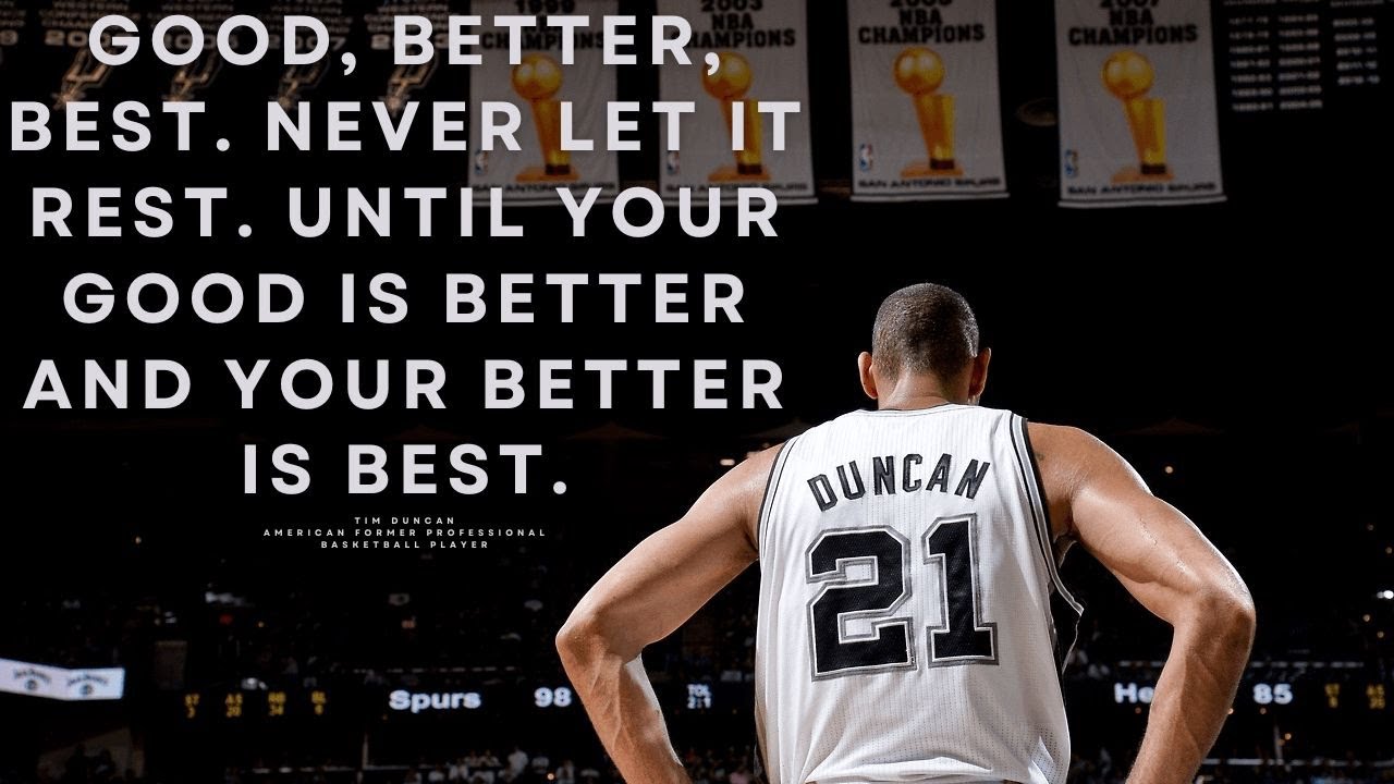 Tim Duncan Quotes - YouTube