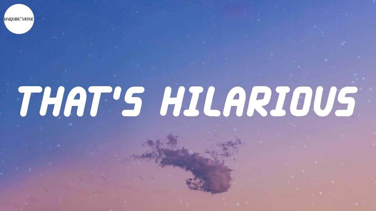 Charlie Puth - That's Hilarious (Lyrics) - YouTube