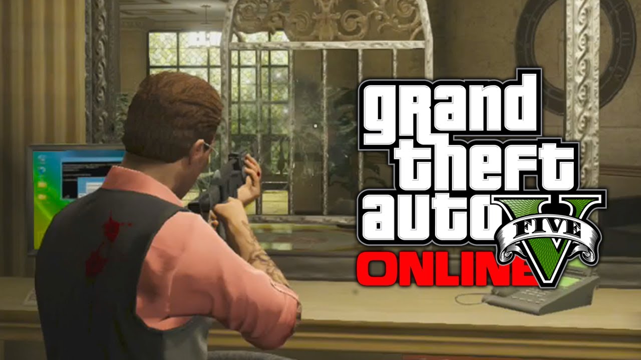 GTA 5 Online: Pacific Bank Heist - Custom Ornate Bank Heist! (GTA V ...