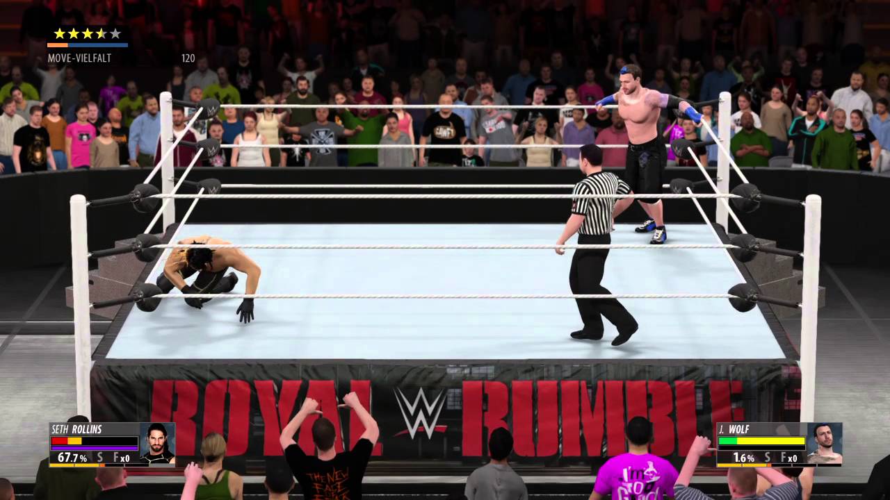 WWE 2K16_20160122 rope break - YouTube