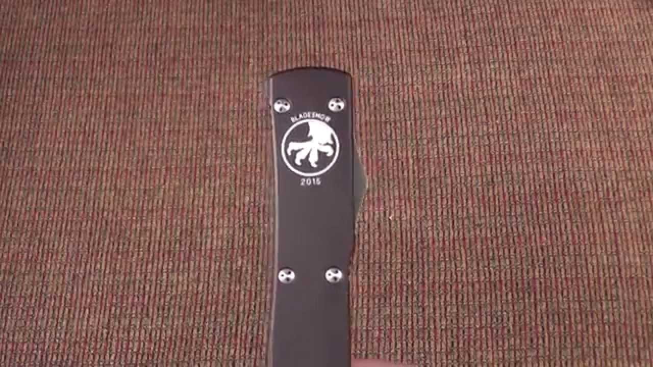 Double Tanto Ultratech Microtech 2015 Bladeshow Exclusive - YouTube