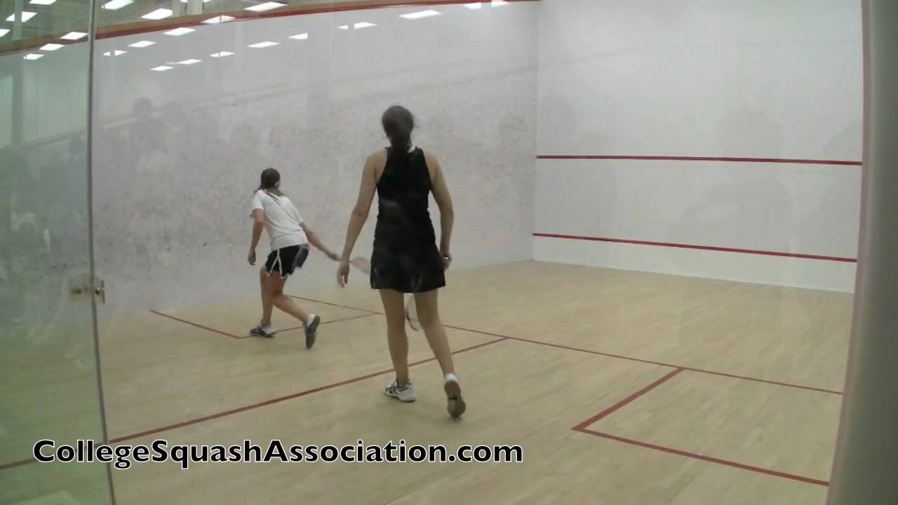 Women's College Squash: Northeastern and Middlebury - YouTube