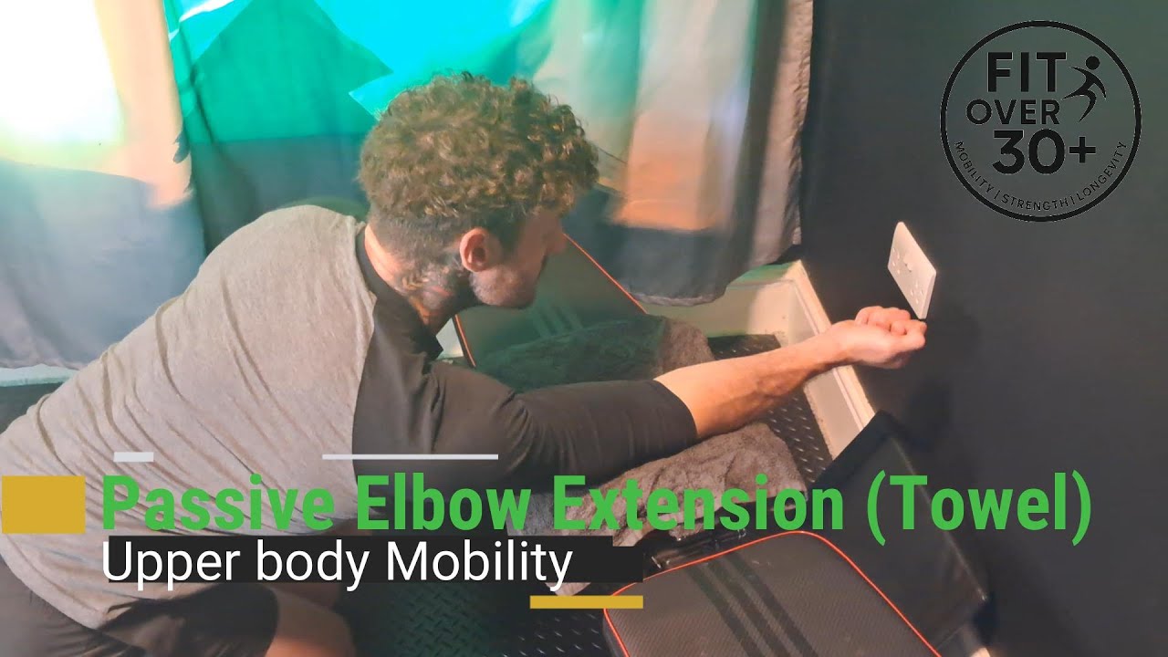 Passive Elbow Extension (Towel) - YouTube