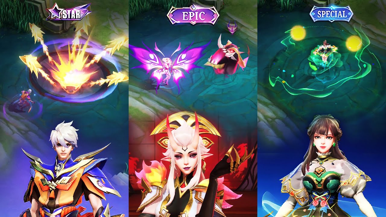 ALL 3 UPCOMING SKINS GAMEPLAY IN ULTRA GRAPHICS | SELENA EPIC ...