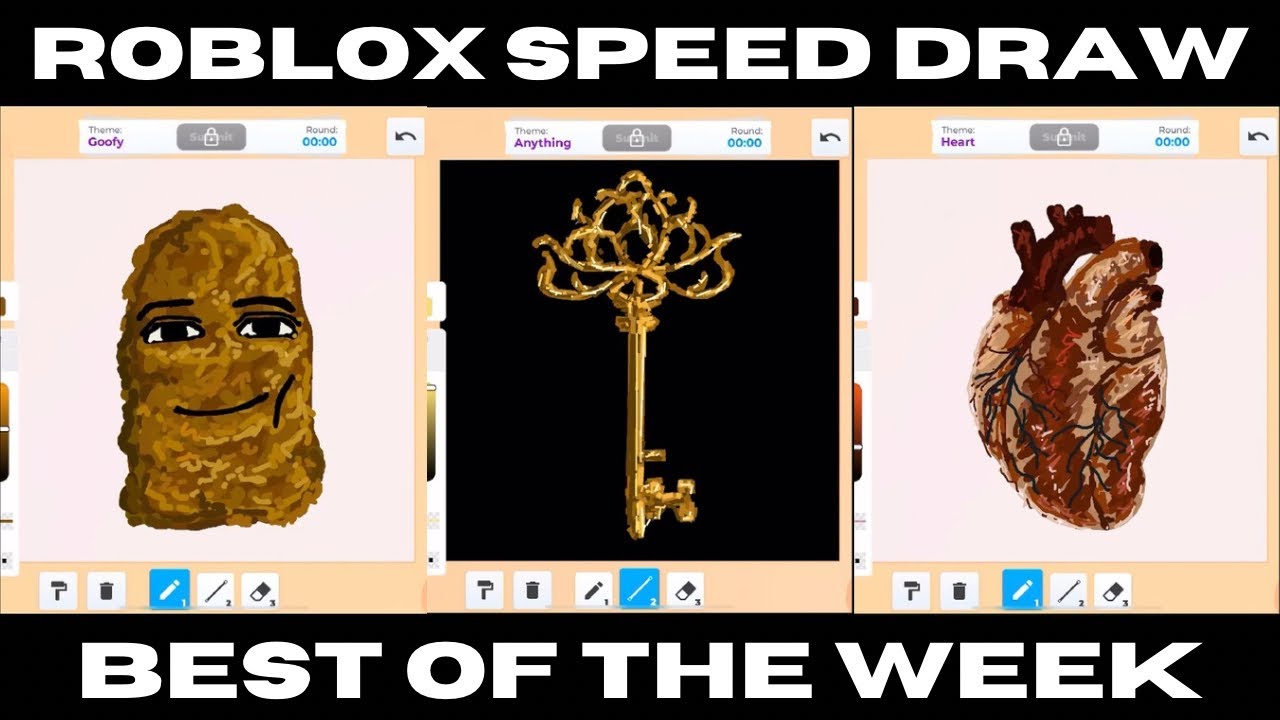 ROBLOX | SPEED DRAW | Drawing Compilation | Best of the Week | Lexi ...