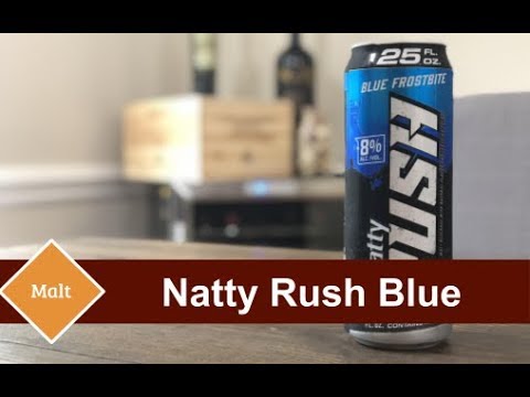 Malt Beverages: Natty Rush Blue Frostbite - YouTube