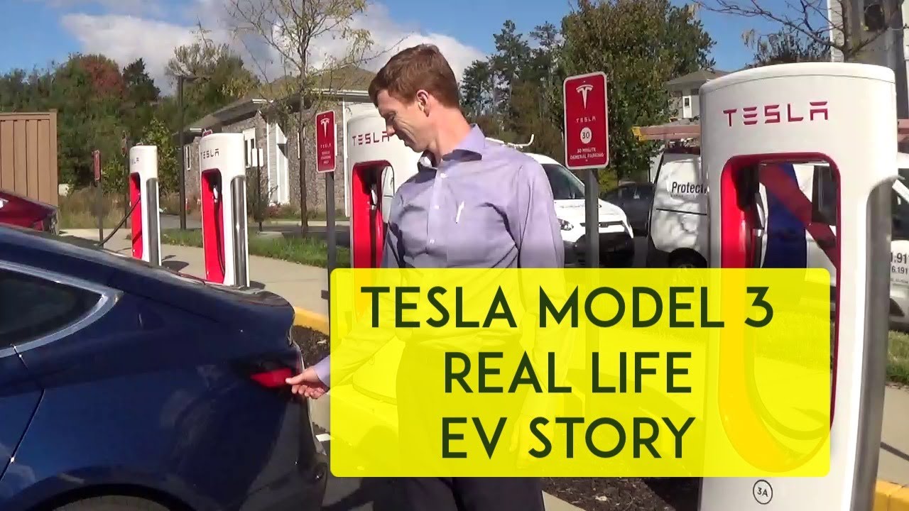 Real Life EV Story : Tesla Model 3 | SuperCharger & Auto Pilot Demo ...