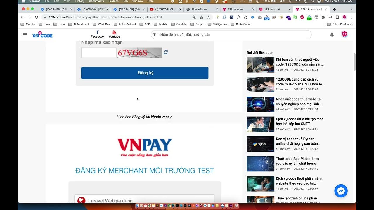 [Đồ án 2023] Thanh toán Online - Website bán hoa php thuần - 123code.net - YouTube