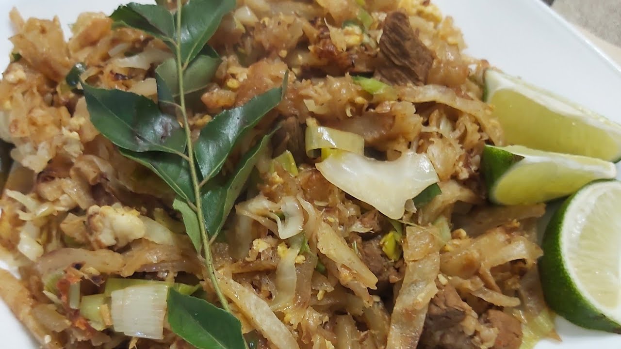 Beef Kothu Roti | மாட்டு இறைச்சி கொத்து | My Special Chef's Dish - YouTube