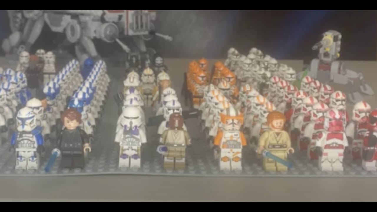 MASSIVE LEGO Clone Army (100+ clone troopers!) | April 2023 - YouTube